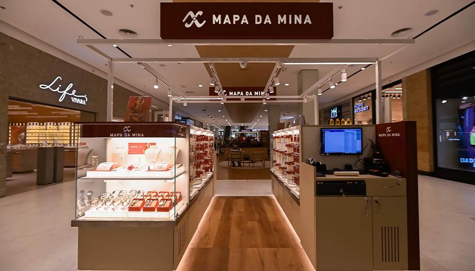 Mapa da Mina apresenta novo formato de quiosque